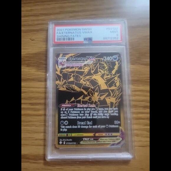 Games | Psa 9 Eternatus Vmax Gold Sv122 221 Pokemon Shining Fates ...